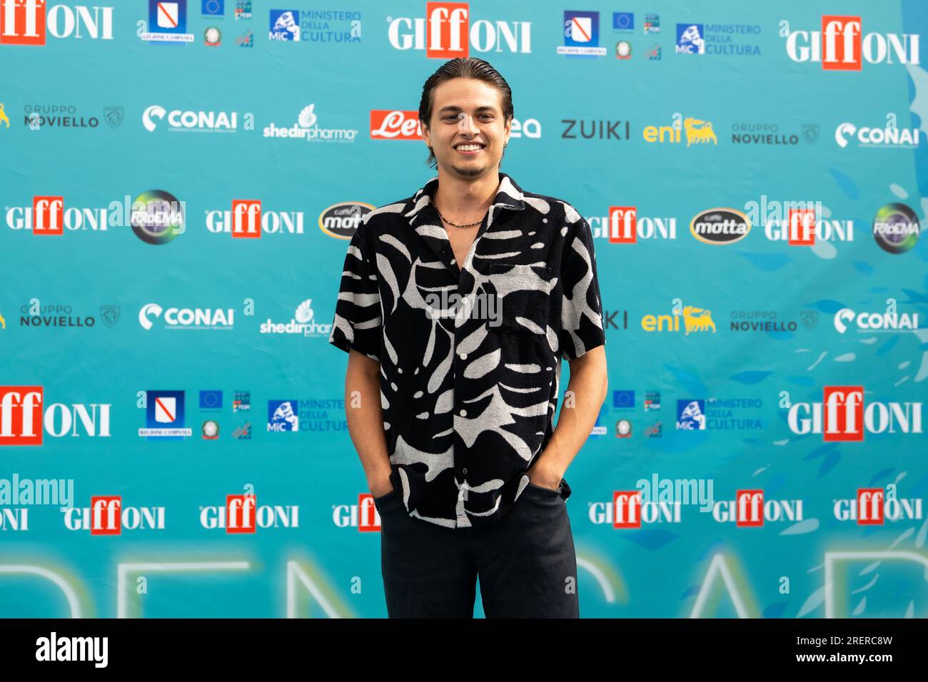 Giffoni Valle Piana, Salerno, Italy. 29th July, 2023. Italian actor ...
