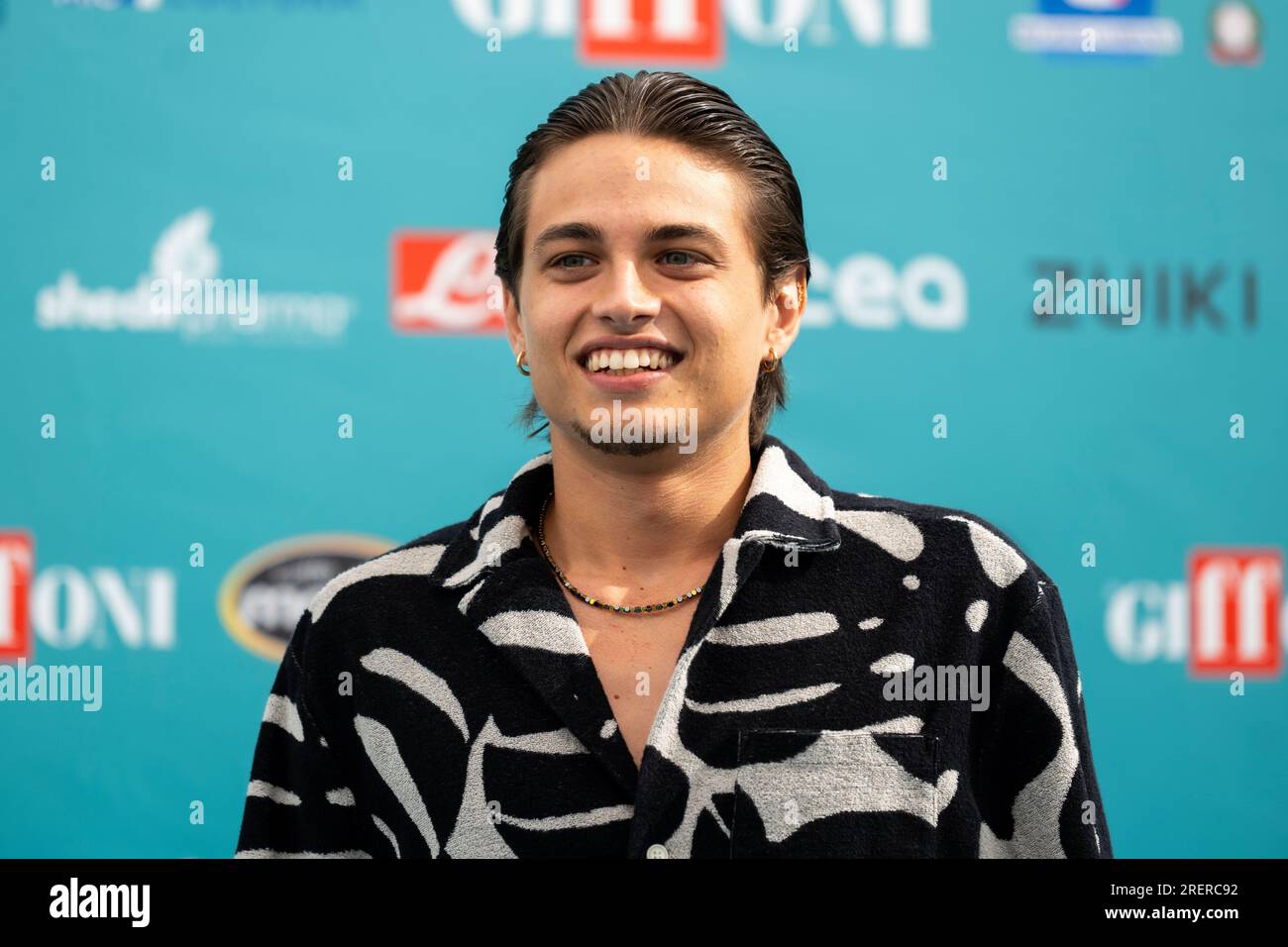 Giffoni Valle Piana, Salerno, Italy. 29th July, 2023. Italian actor ...
