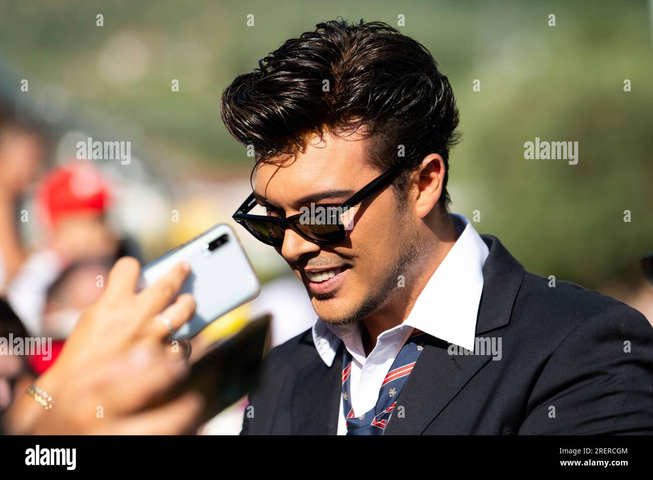 Giffoni Valle Piana, Salerno, Italy. 29th July, 2023. Italian singer ...