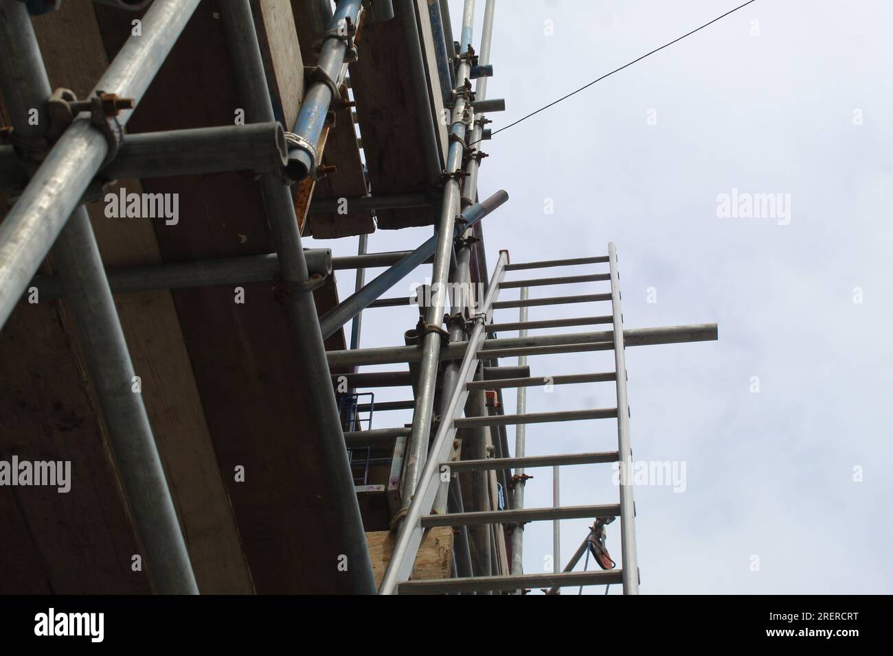Scaffolding tower ladder hi-res stock photography and images - Alamy