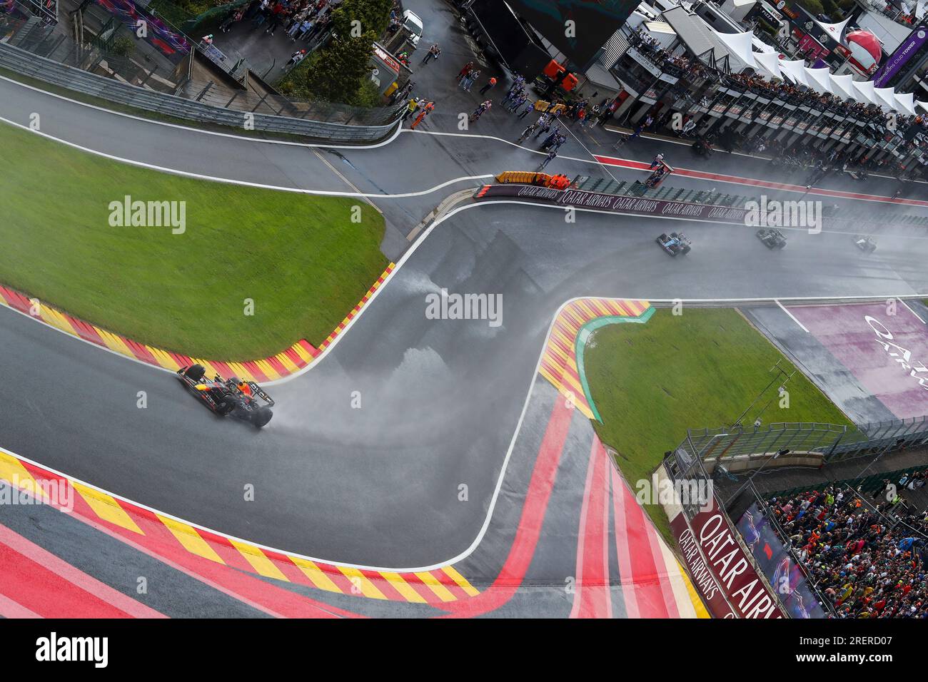 Sergio Perez (MEX) Redbull Racing RB19 during Sprint Race on Saturday ...