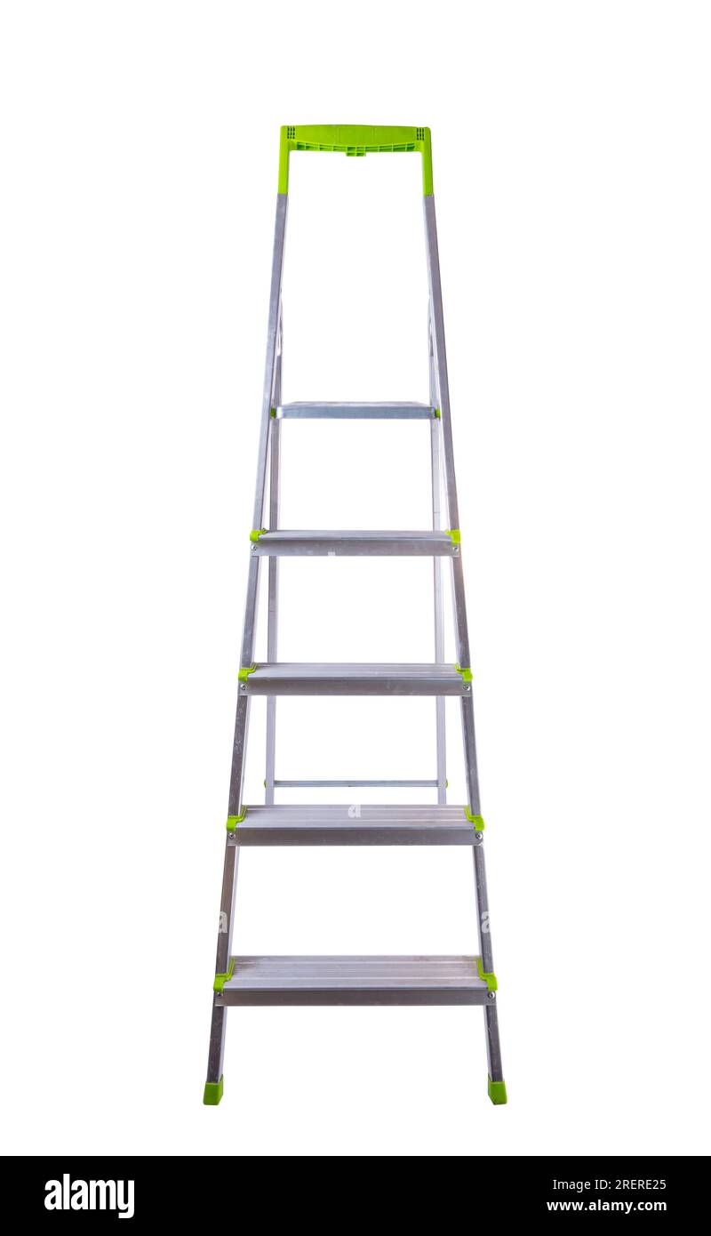 Staircase isolated on white background Stock Photo - Alamy