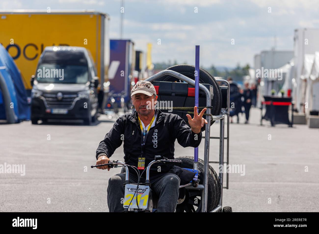 MILJKOVIC Nikola (SRB), Tempo Racing Team, portrait during the 7th ...