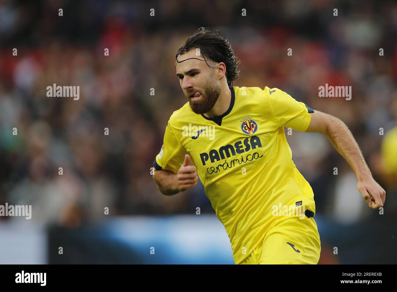 ROTTERDAM - Ben Brereton of Villarreal CF during the friendly match ...