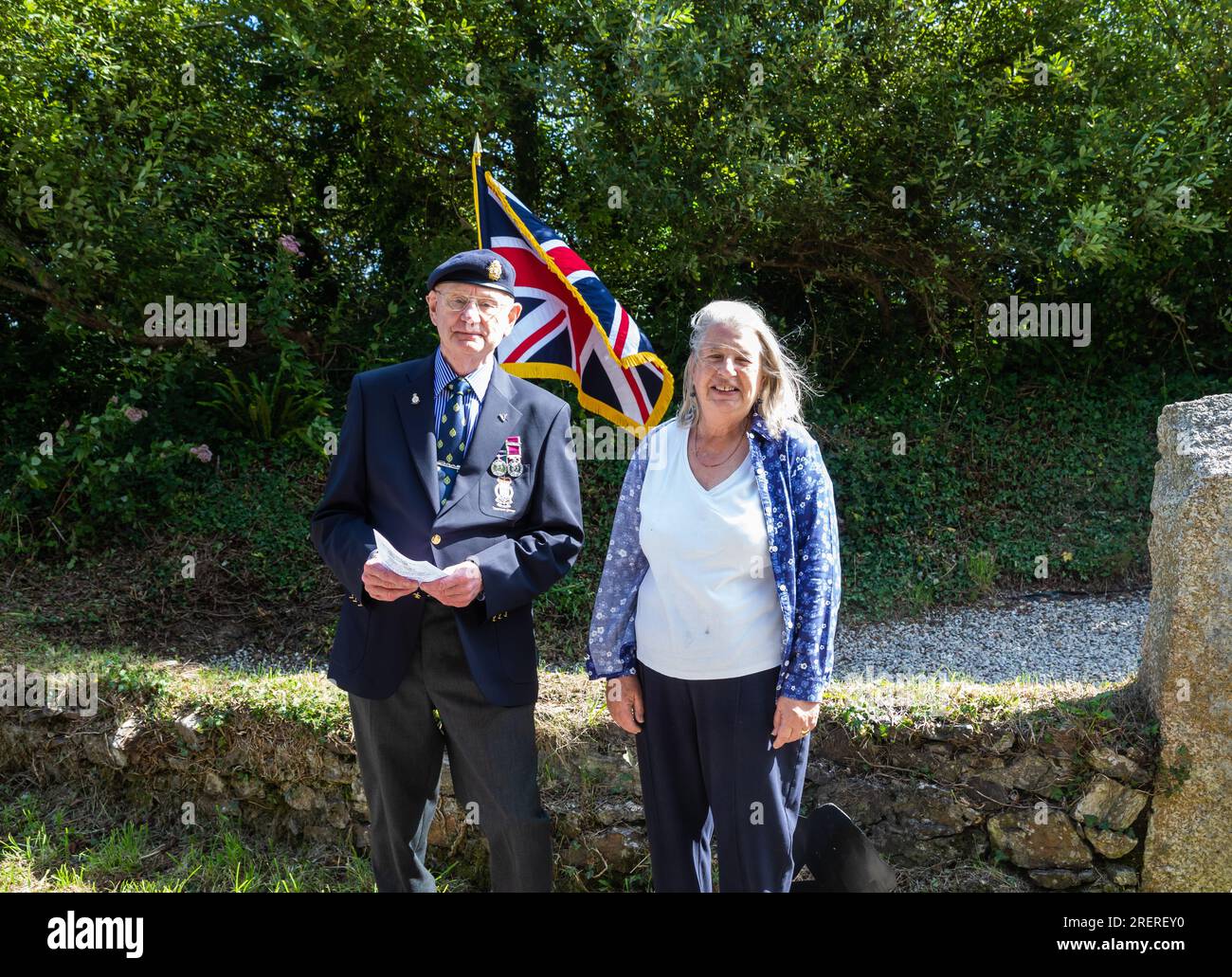 Camborne, Cornwall, 29th July 2023, Mayor of Camborne, Zoe Fox, joined ...