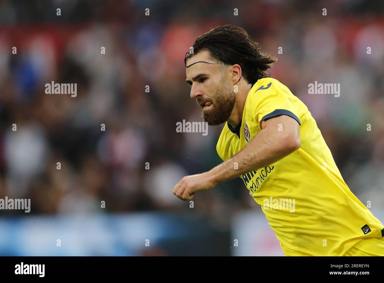 ROTTERDAM - Ben Brereton of Villarreal CF during the friendly match ...