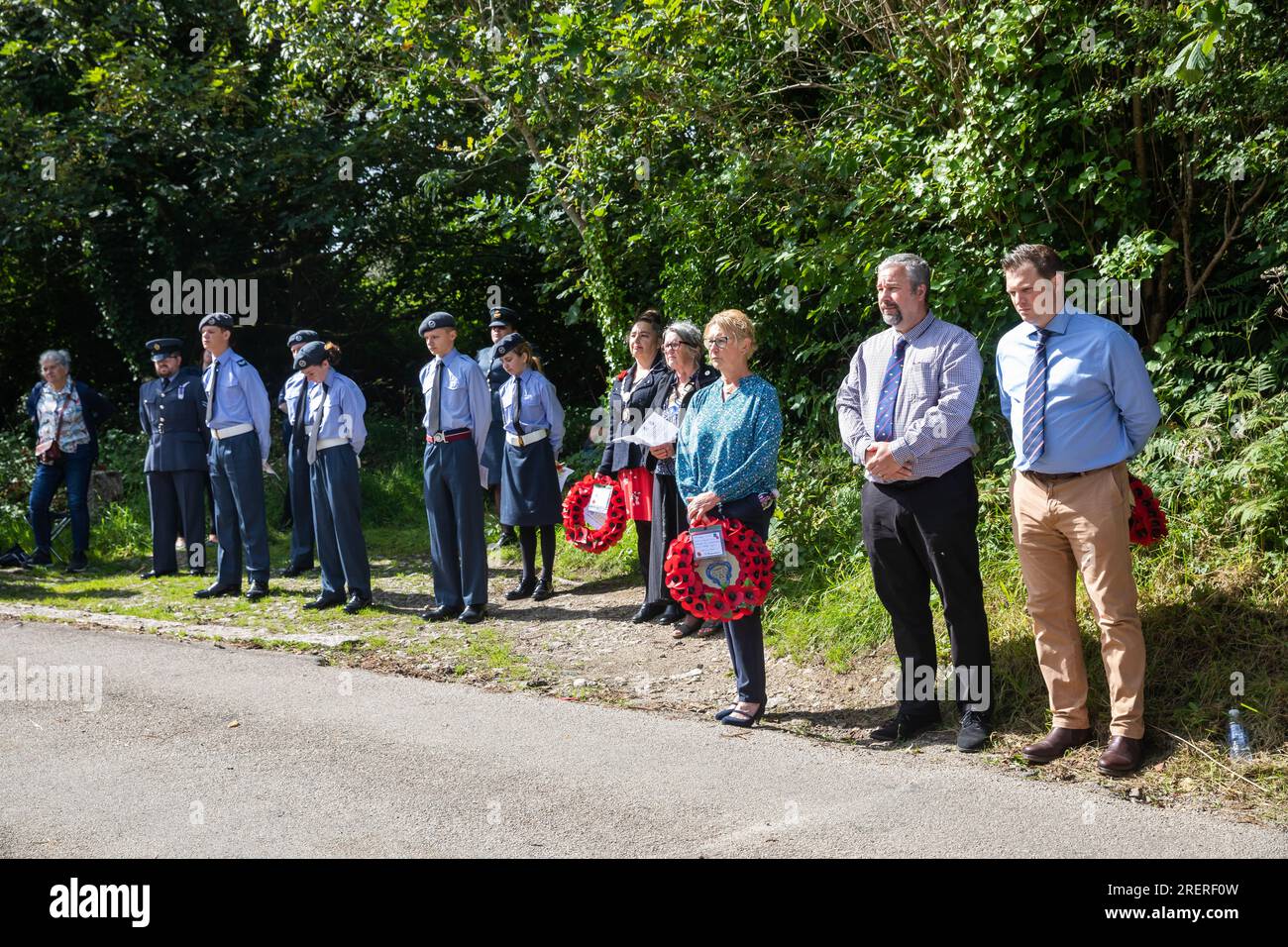 Camborne, Cornwall, 29th July 2023, Mayor of Camborne, Zoe Fox, joined ...
