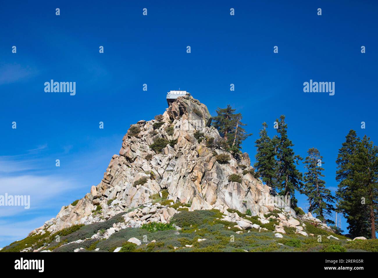 Big Bear City, California, USA. 22nd July, 2023. The lookout tower on ...