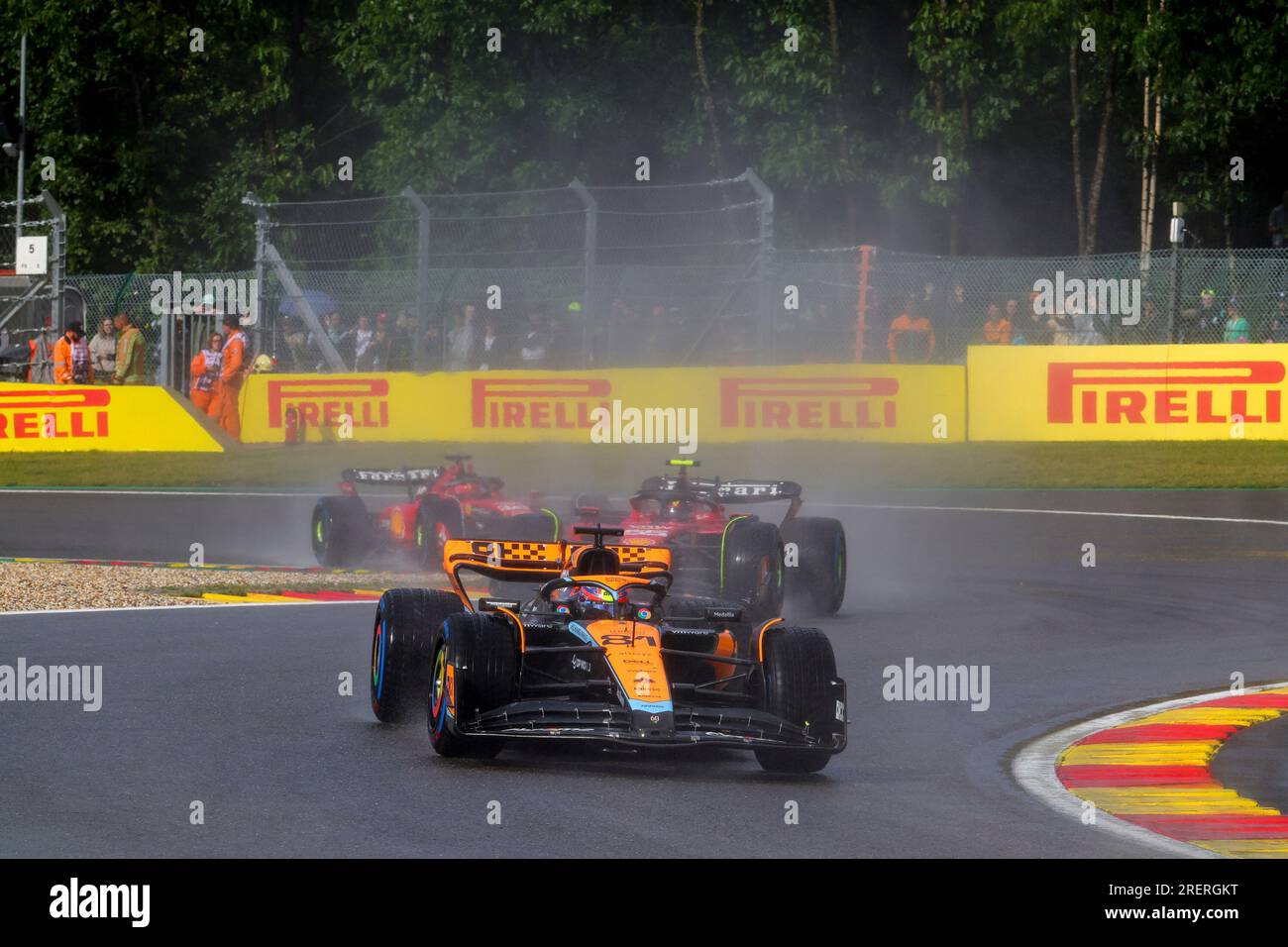 Spa-Francorchamps, Belgium. 29th July, 2023. #81 Oscar Piastri (AUS ...