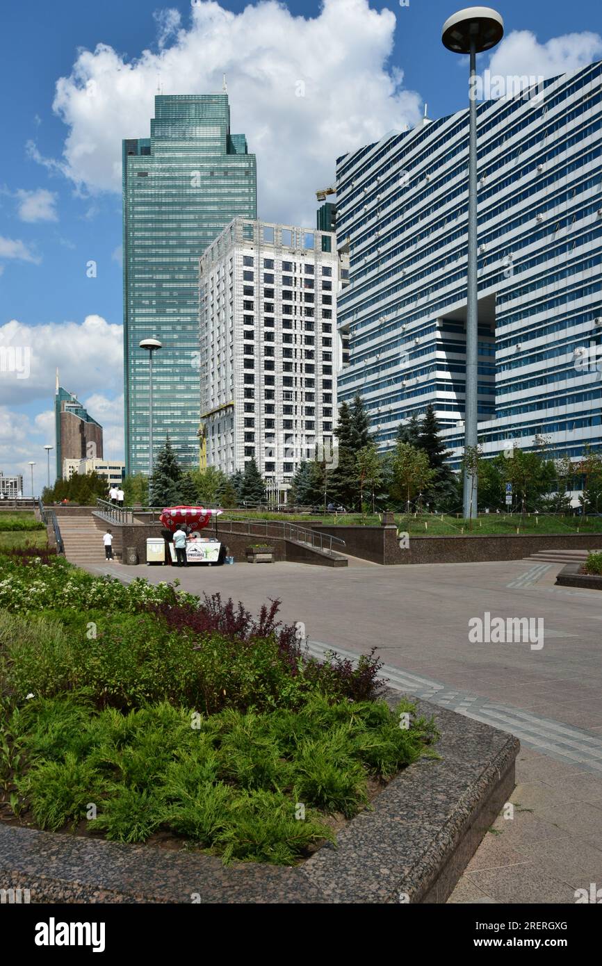 Astana (Nur-Sultan), Kazakhstan – Modern architecture in Astana (Nur ...