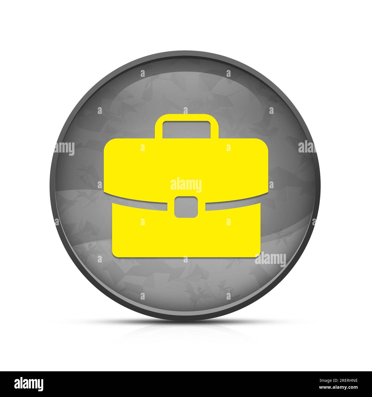 Work experience icon on classy splash black round button Stock Photo ...