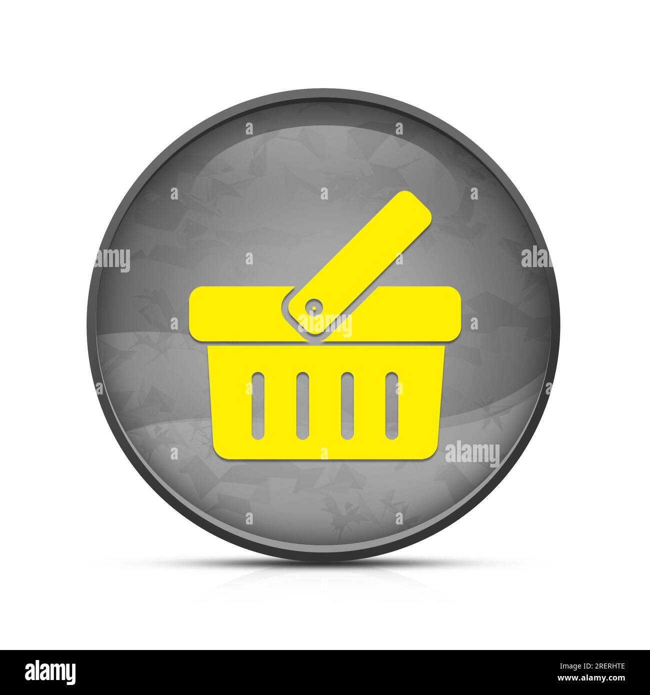 Black shopping cart button icon hi-res stock photography and images - Alamy
