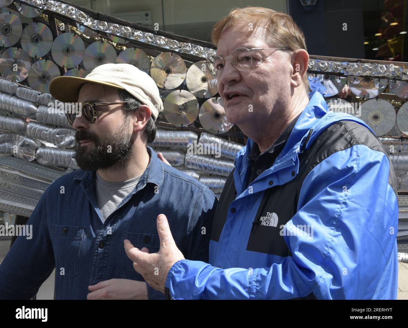 Firefighter talking to family hi-res stock photography and images - Alamy