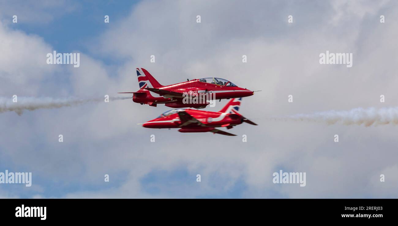 Old Buckenham Aerodrome, Norfolk, UK. 29th Jul 2023. The RAF Aerobatic ...