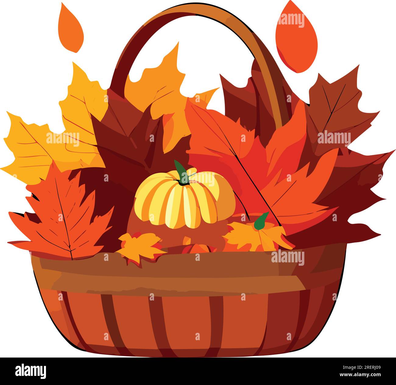 Wicked basket Illustrated vector element Stock Vector Image & Art - Alamy