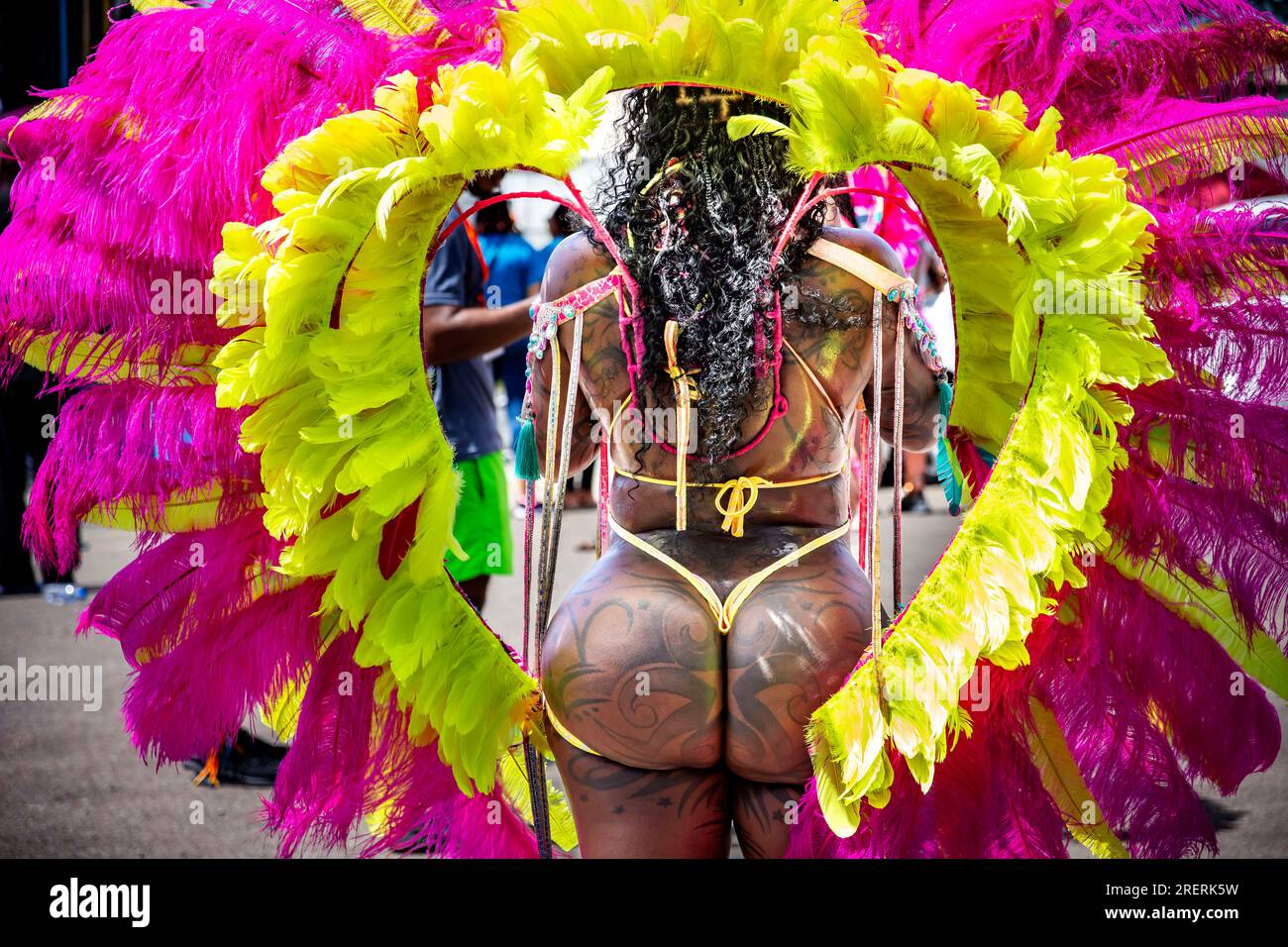 Saint Lucia Carnival 2023; Held on the 17th and 18th of July starting in Groselet into Castries ...