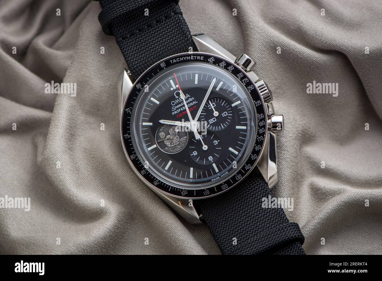 Omega Speedmaster Apollo 11 3692.30 Stock Photo - Alamy