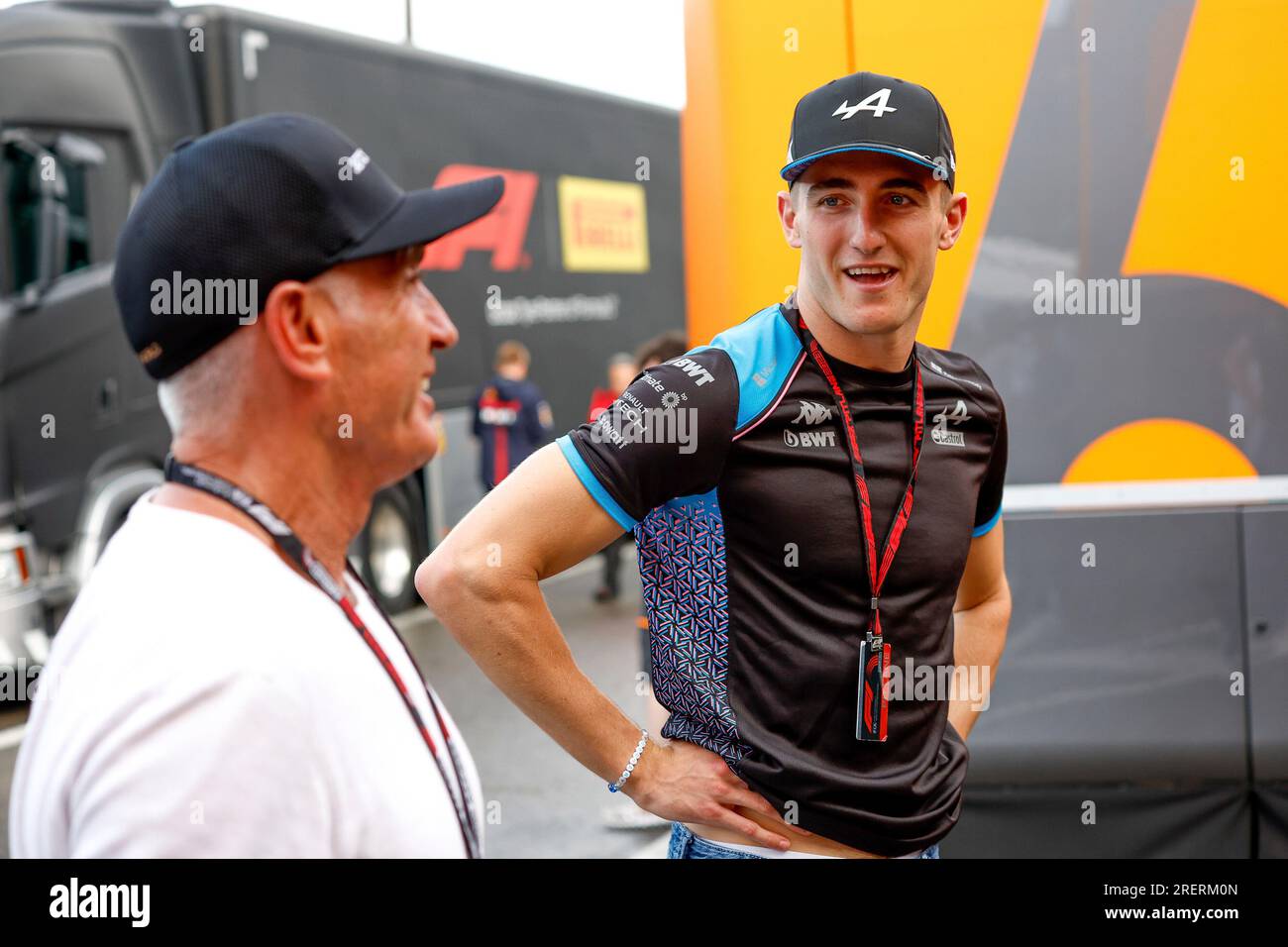 Spa-Francorchamps, Belgium. 29th July, 2023. Mick Doohan (AUS) and his ...