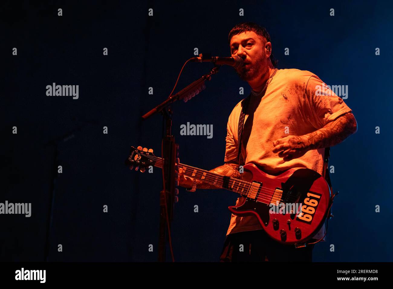 Twin Lakes, USA. 28th July, 2023. Zacky Vengeance of Avenged Sevenfold ...