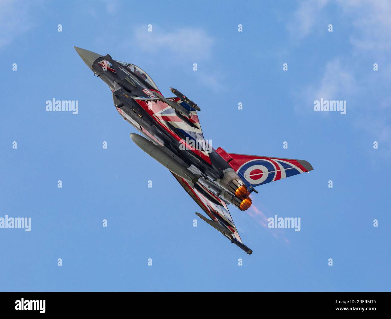 Old Buckenham Aerodrome, Norfolk, UK. 29th Jul 2023. An RAF Eurofighter ...