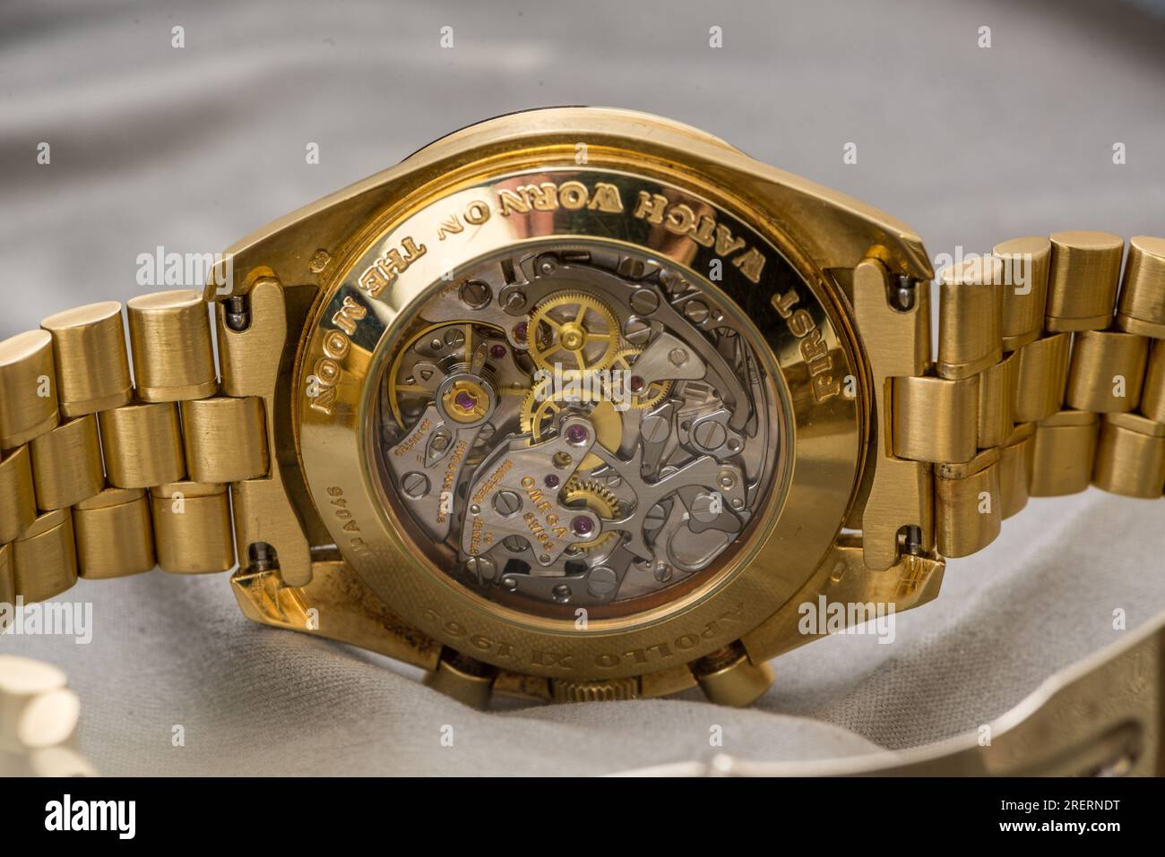 Extremely rare Omega Speedmaster Apollo XI BC345.0802 in white and ...