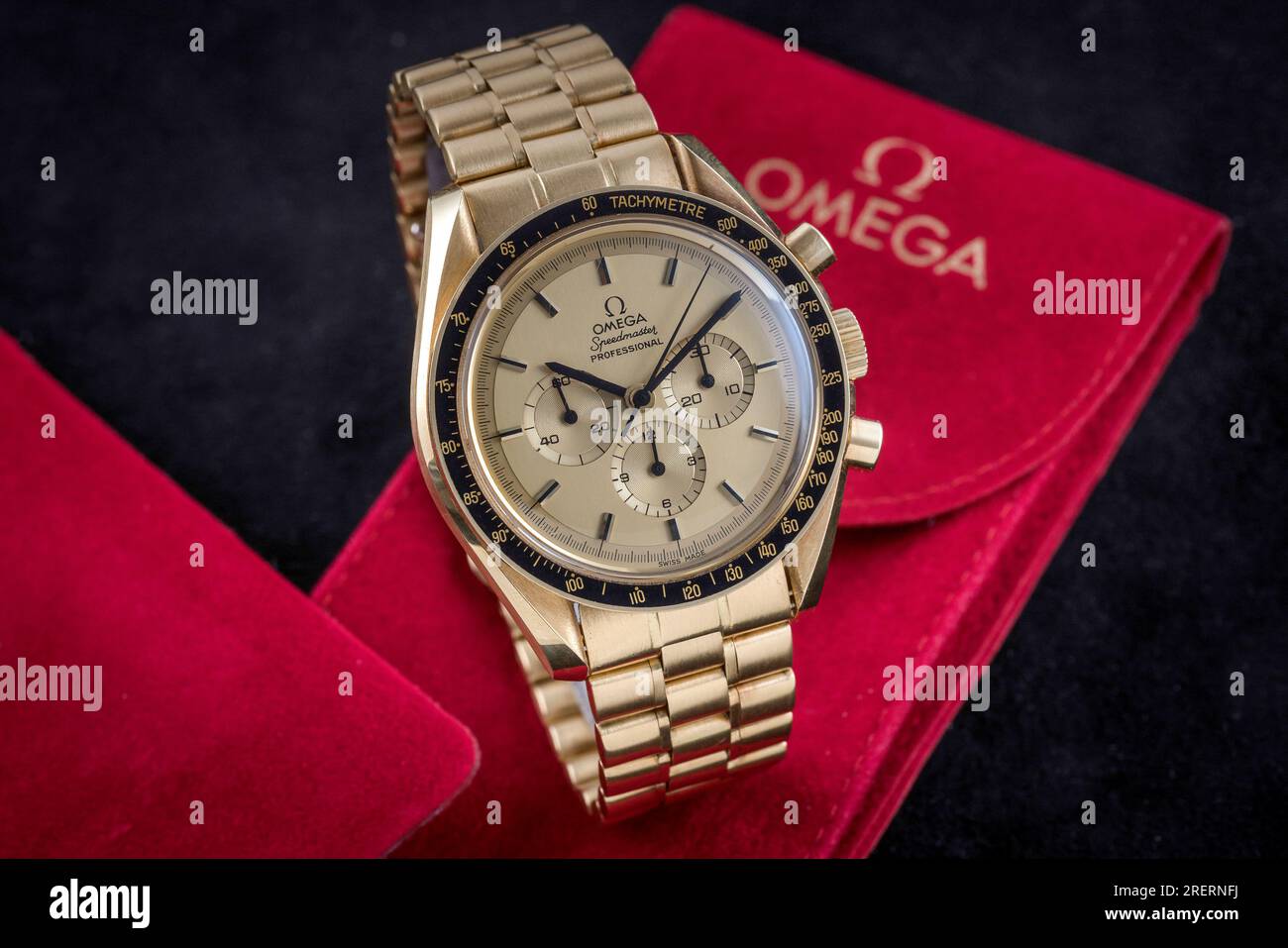 Extremely rare Omega Speedmaster Apollo XI BC345.0802 in white and ...