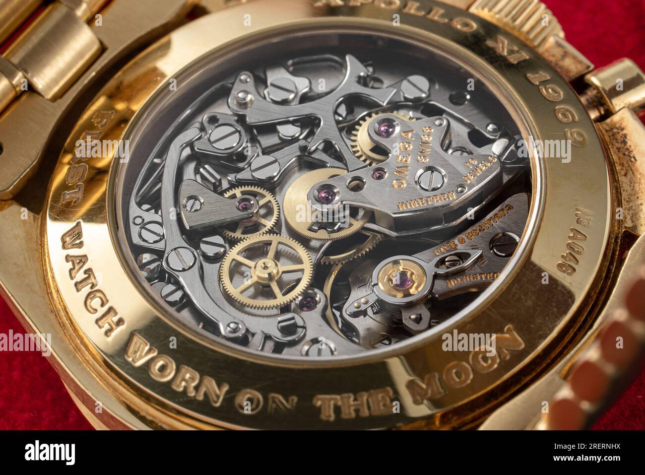 Extremely rare Omega Speedmaster Apollo XI BC345.0802 in white and ...