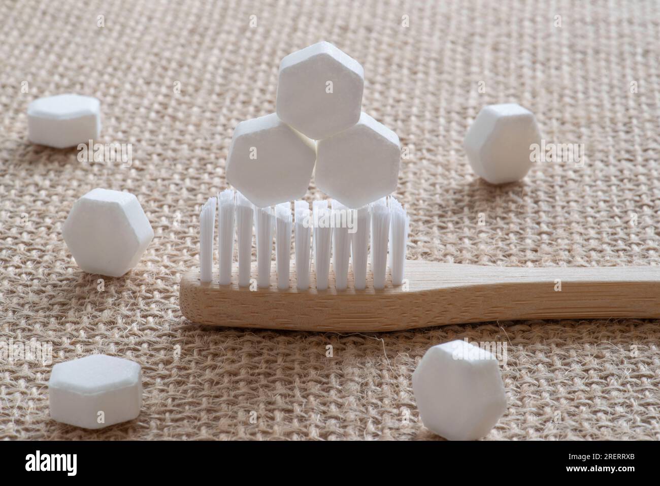 Toothbrush tablet hi-res stock photography and images - Alamy