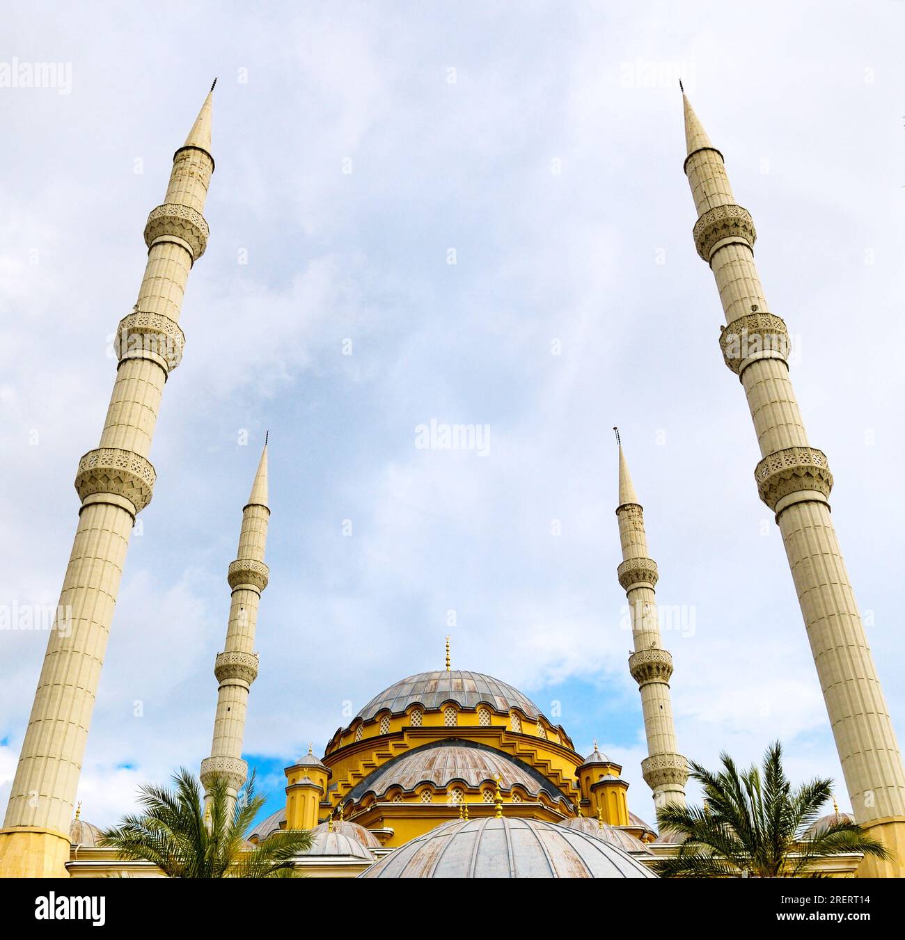 The Manavgat mosque is the largest mosque in the Antalya region of ...