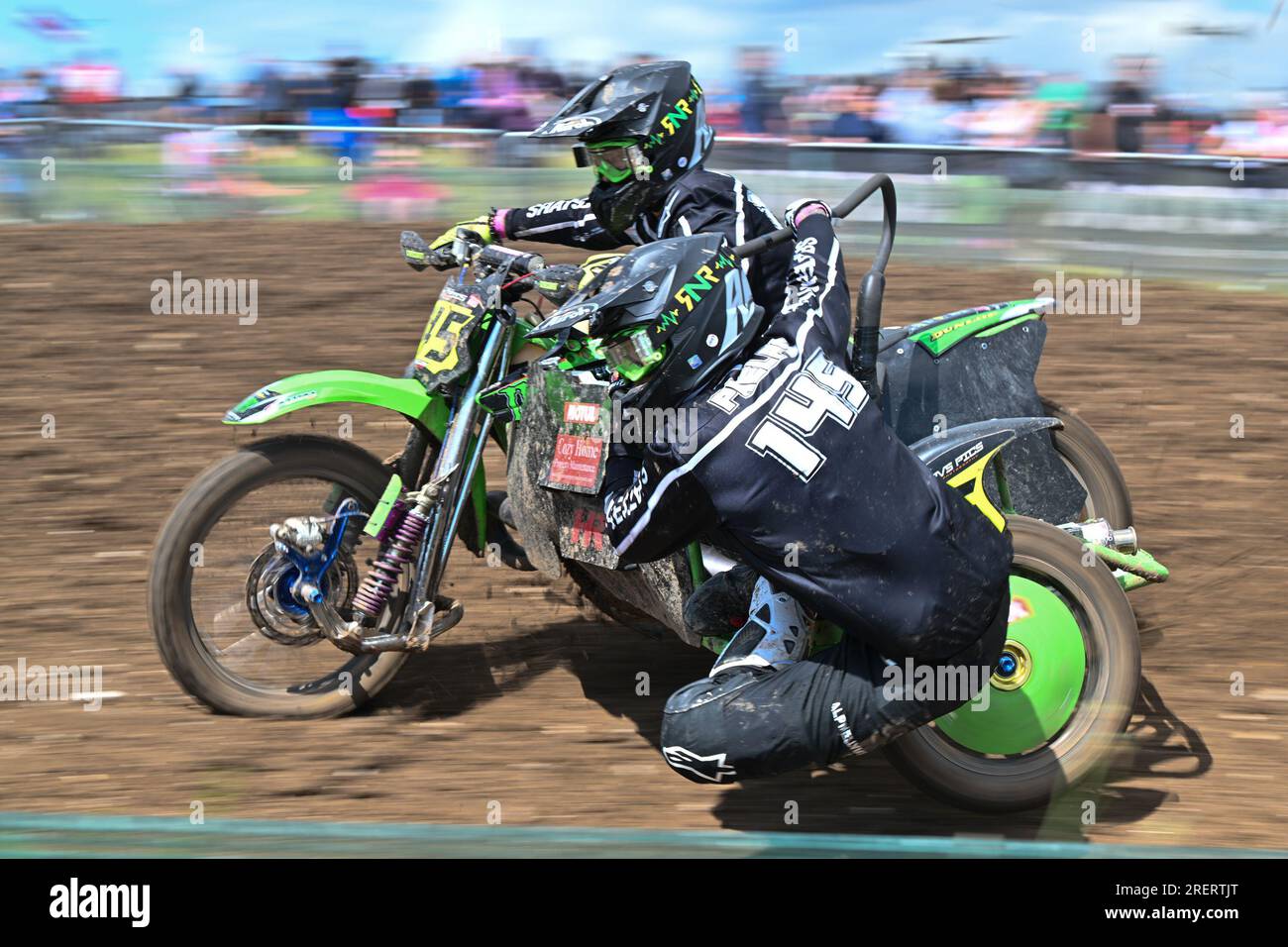 Salisbury, UK. 29th July, 2023. Lee FOYLE and Dan PHELPS during free ...