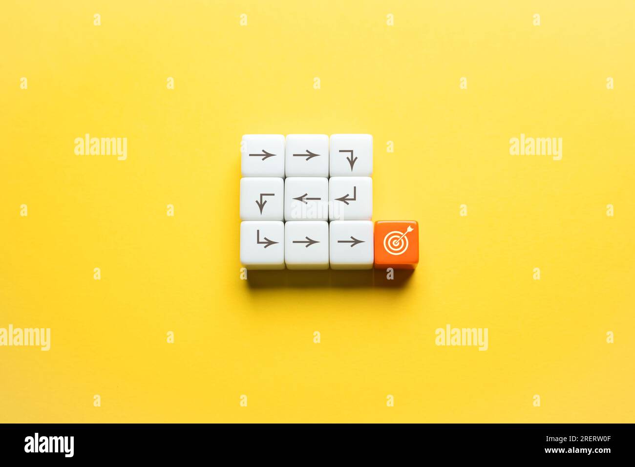 Movement towards the goal. Progress, determination, journey towards ...