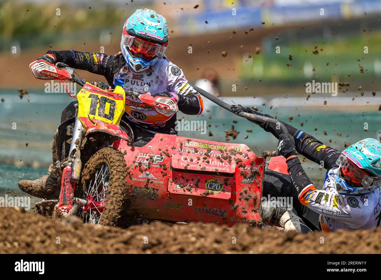 Salisbury, UK. 29th July, 2023. Dan FODEN and Ryan HUMPHREY during free ...