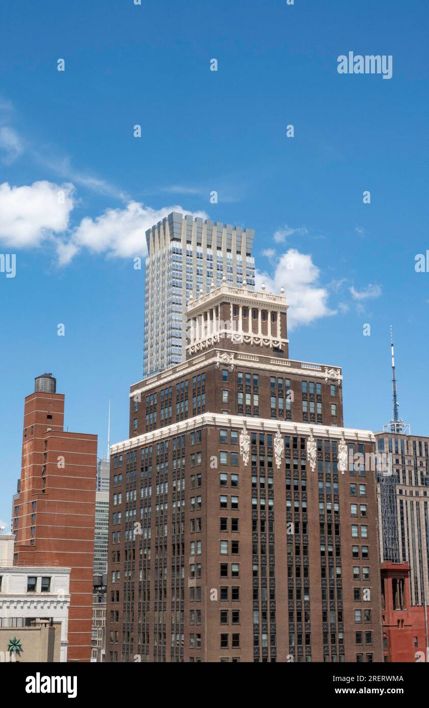 The office building at 200 Madison Avenue as seen from an apartment in ...