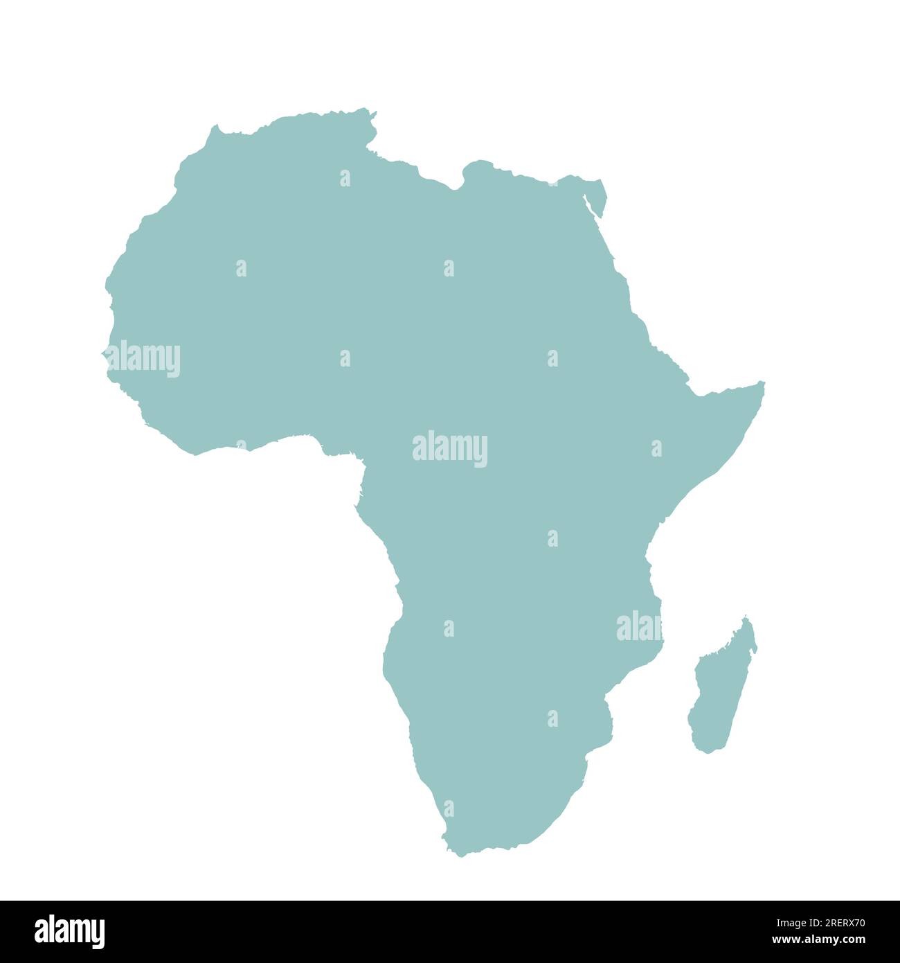 Map of Africa, sign silhouette. World Map Globe. Vector Illustration ...