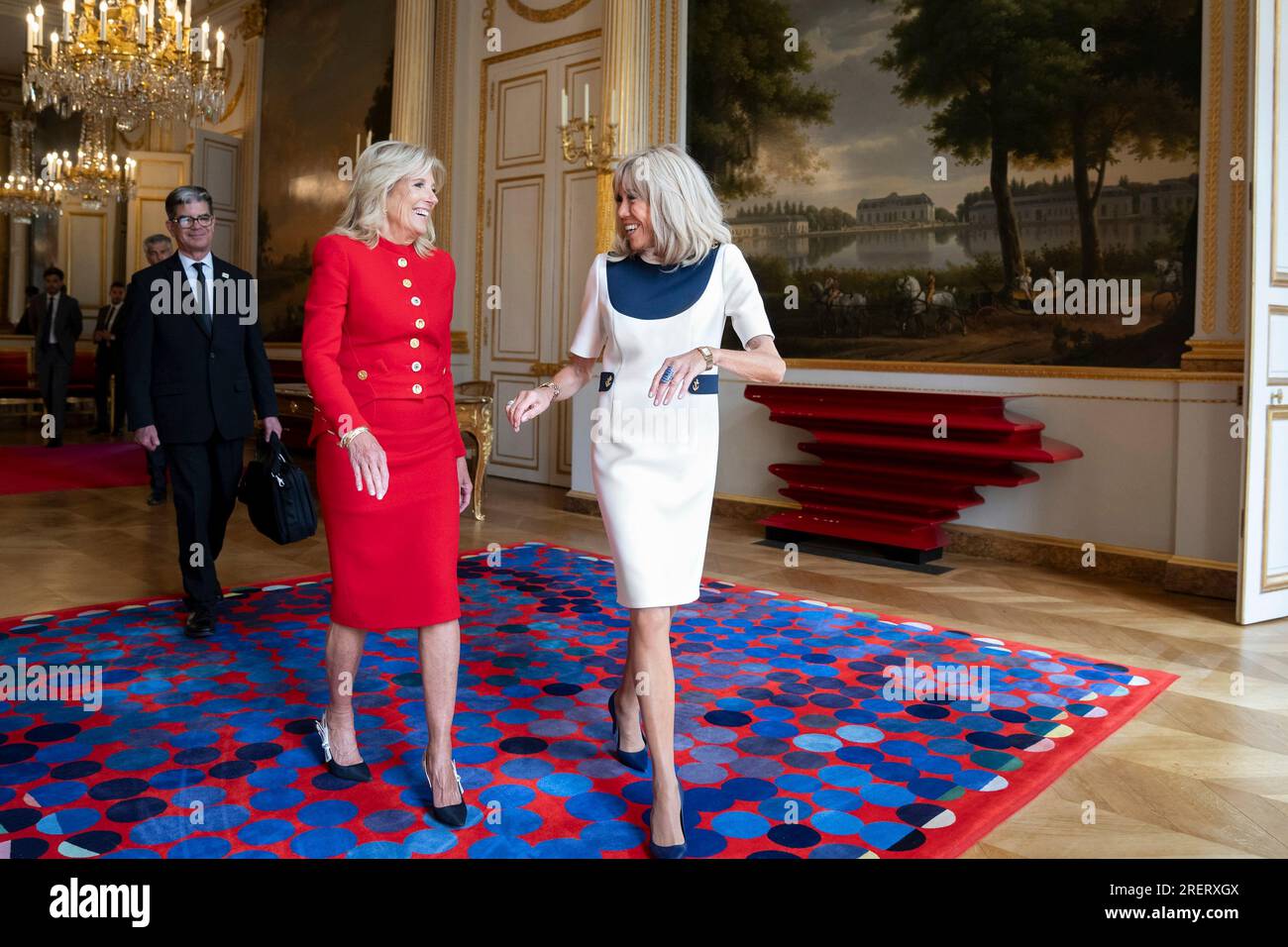 First lady brigitte macron hi-res stock photography and images - Alamy