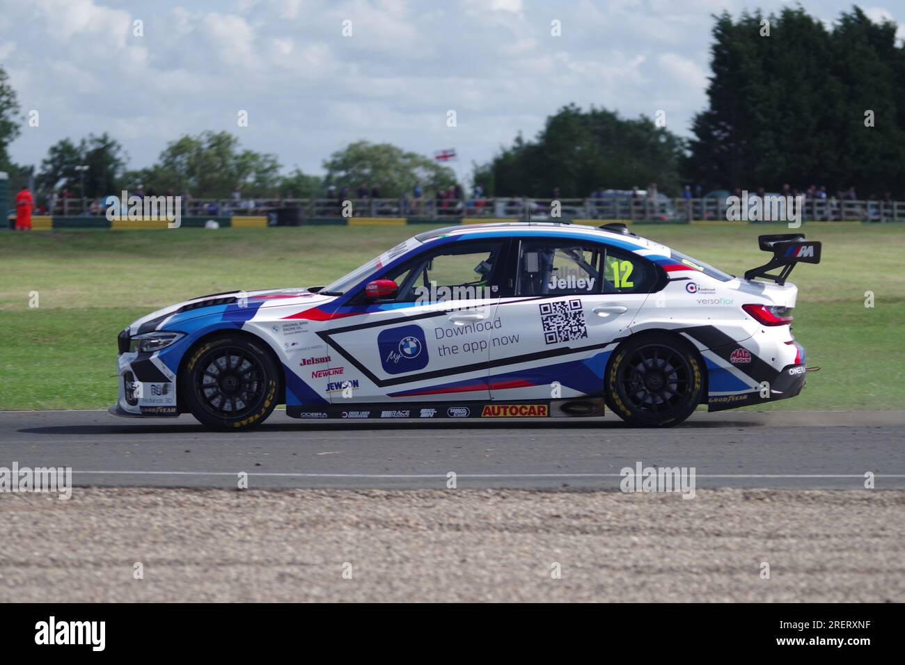 Dalton on Tees, 29 July 2023. Stephen Jelley driving a BMW 330i M Sport ...