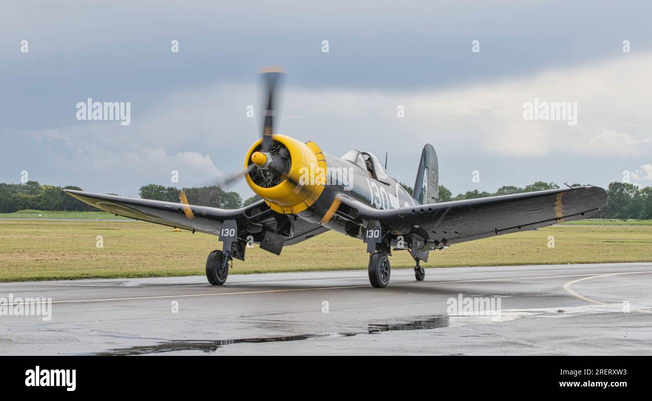 A USAF Corsair ww2 fighter Stock Photo - Alamy