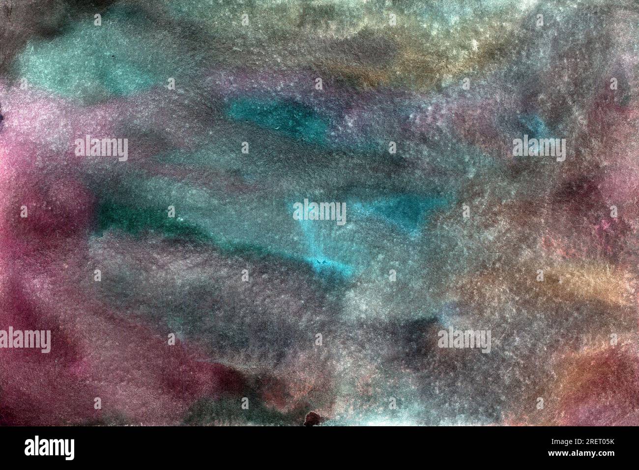 Blue pink gray hand-drawn watercolor background Hight quality Stock ...