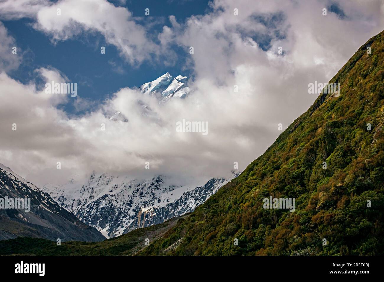 Mount Cook, Aoraki. New Zealand Stock Photo - Alamy