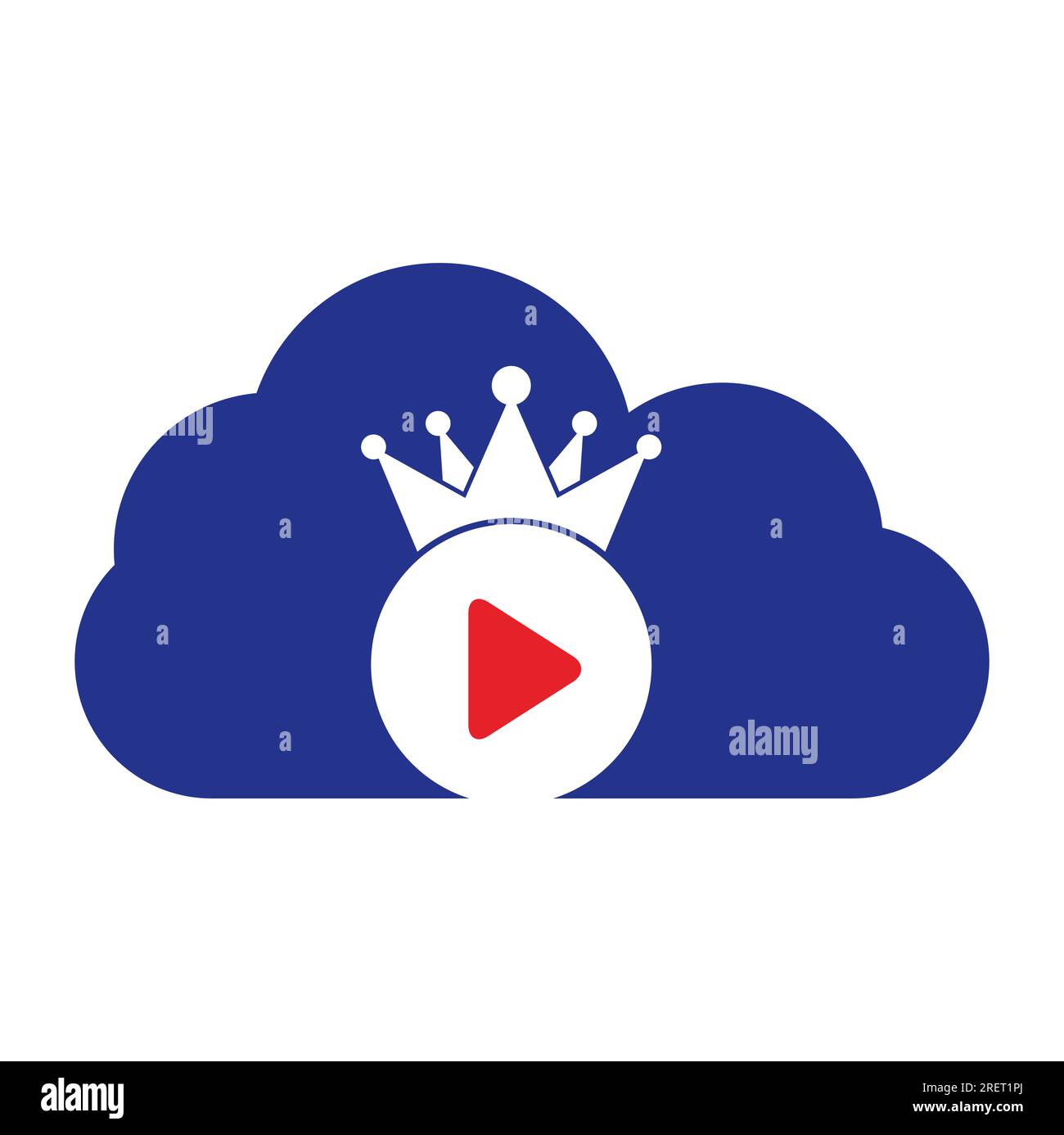 King Video vector logo design template. Royal film logo design vector ...