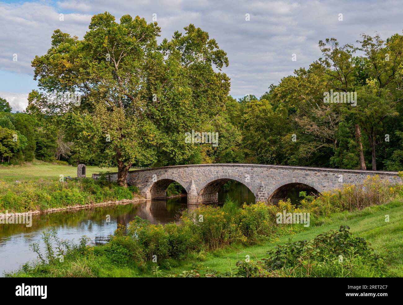 Burnside Bridge on a Late Summer Afternoon, Antietam National ...