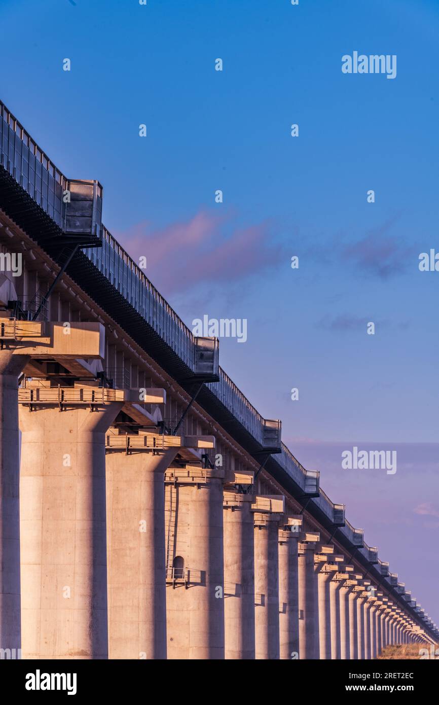 Nairobi National Park Kenya Standard Gauge Railway Line SGR Bridge ...