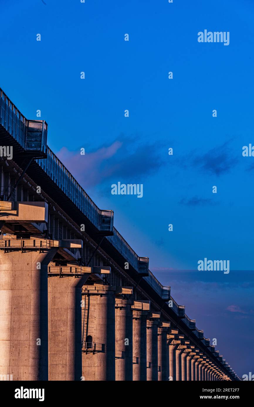 Nairobi National Park Kenya Standard Gauge Railway Line SGR Bridge ...