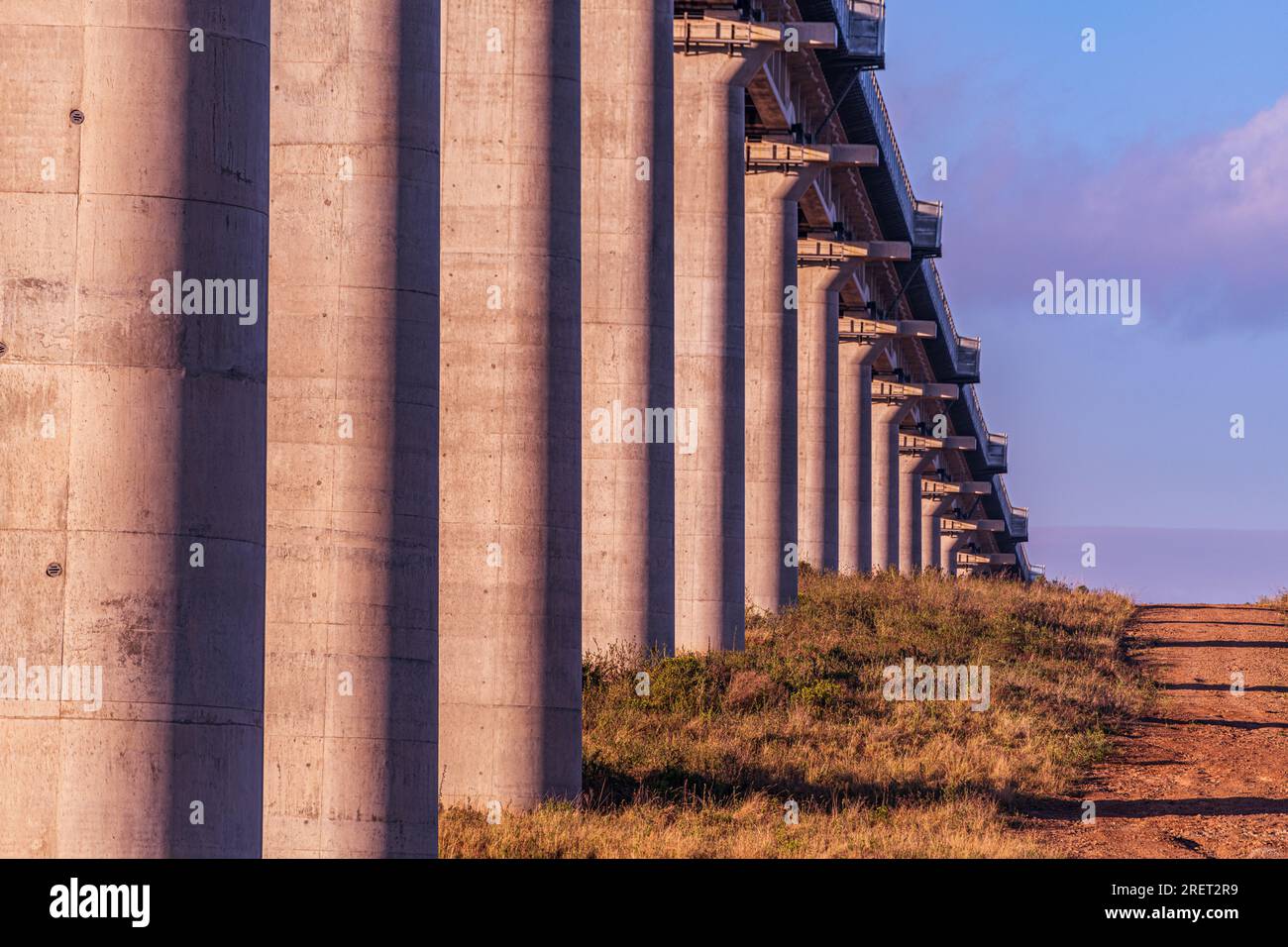 Nairobi National Park Kenya Standard Gauge Railway Line SGR Bridge ...