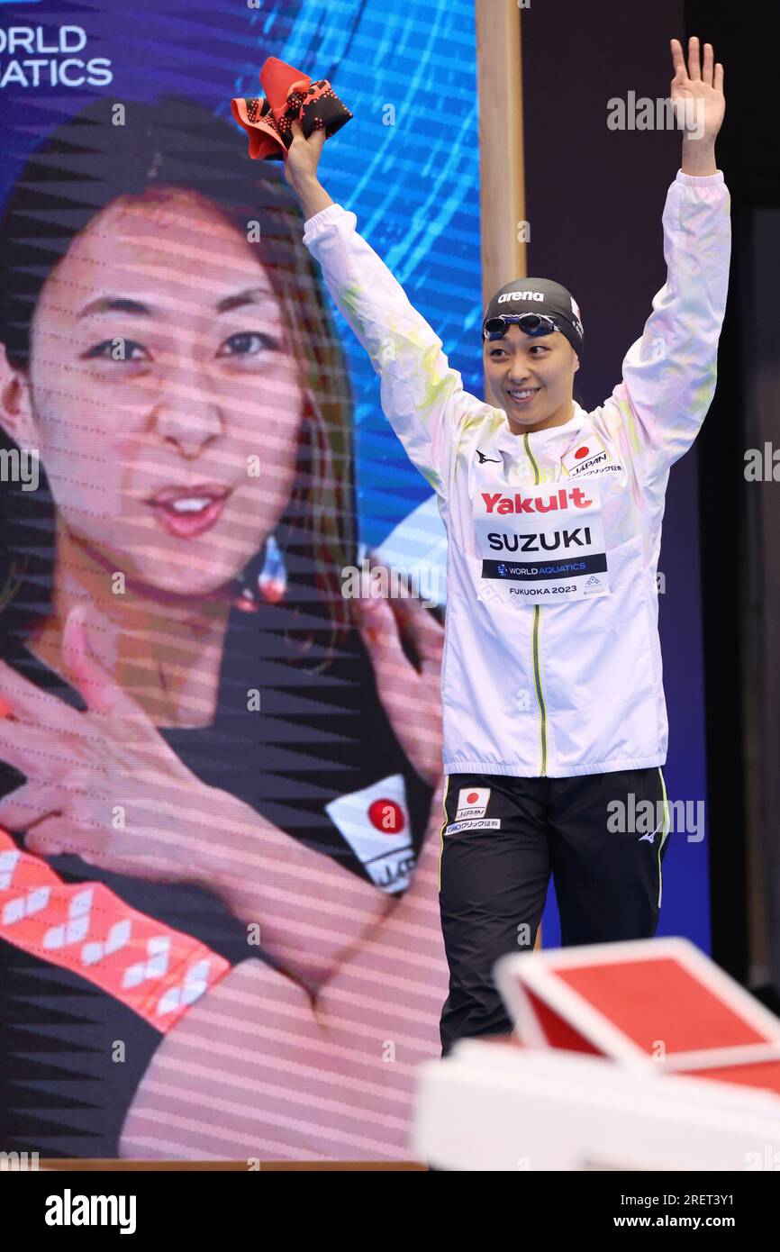 Fukuoka, Japan. 29th July, 2023. Satomi Suzuki (JPN) Swimming : World Aquatics Championships ...