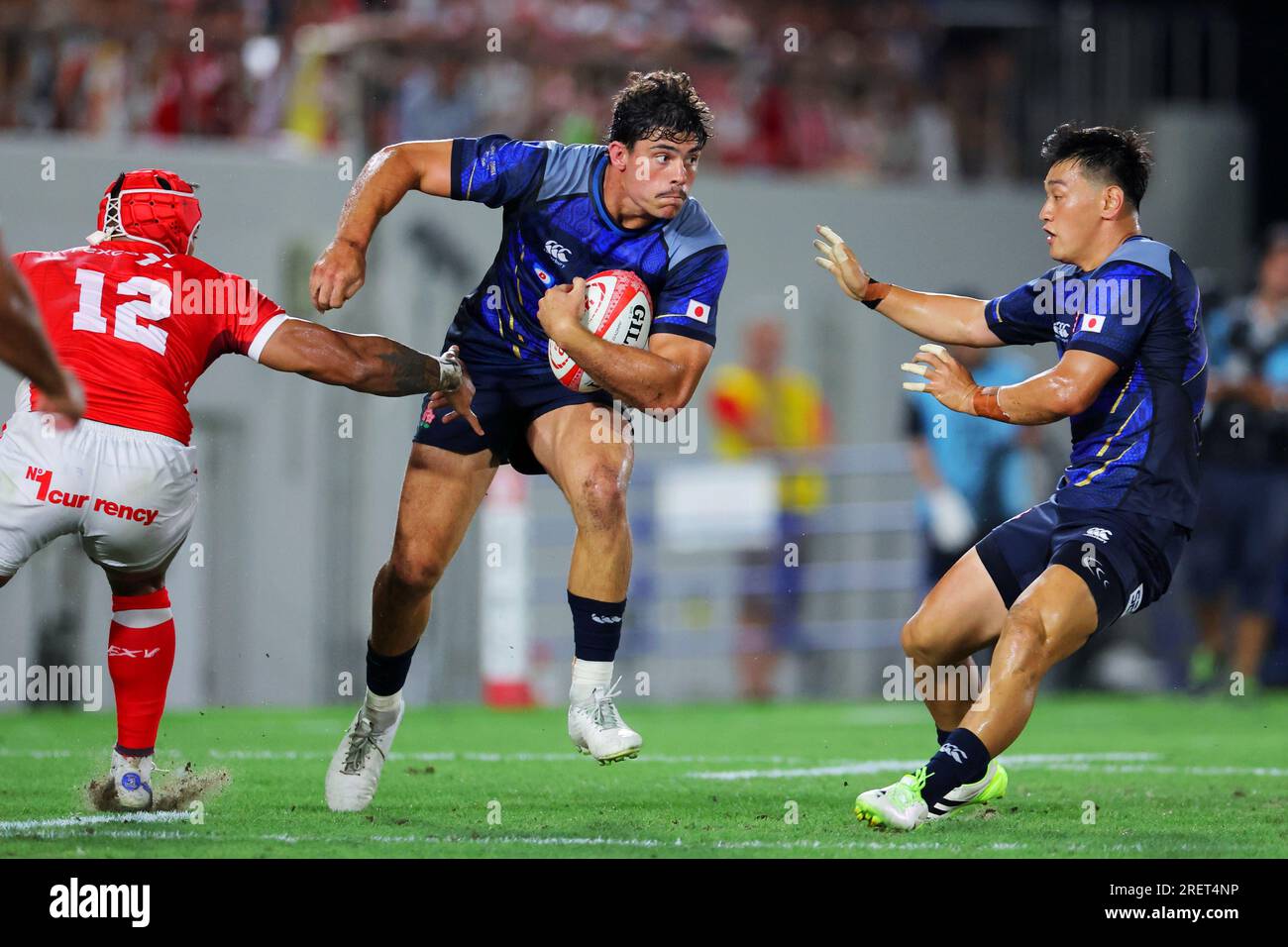 Osaka, Japan. 29th July, 2023. Dylan Riley (JPN) Rugby : LipovitanD ...