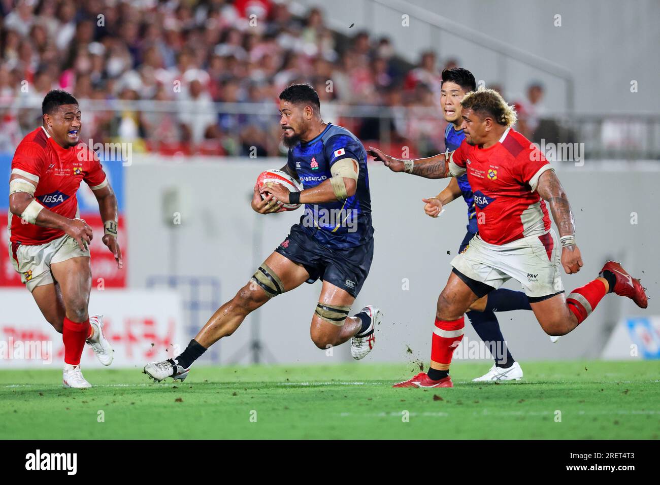 Osaka, Japan. 29th July, 2023. Amato Fakatava (JPN) Rugby : LipovitanD ...