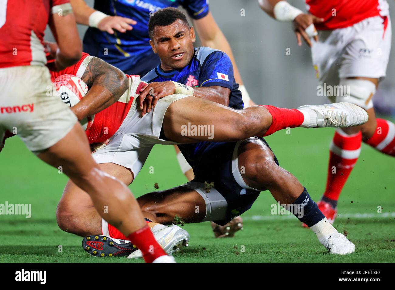 Osaka, Japan. 29th July, 2023. Jone Naikabula (JPN) Rugby : LipovitanD ...