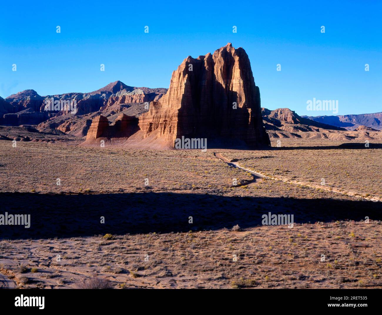 Temples of Sun, Cathedral Valley, Capitol Reef National Park, Utah, USA ...