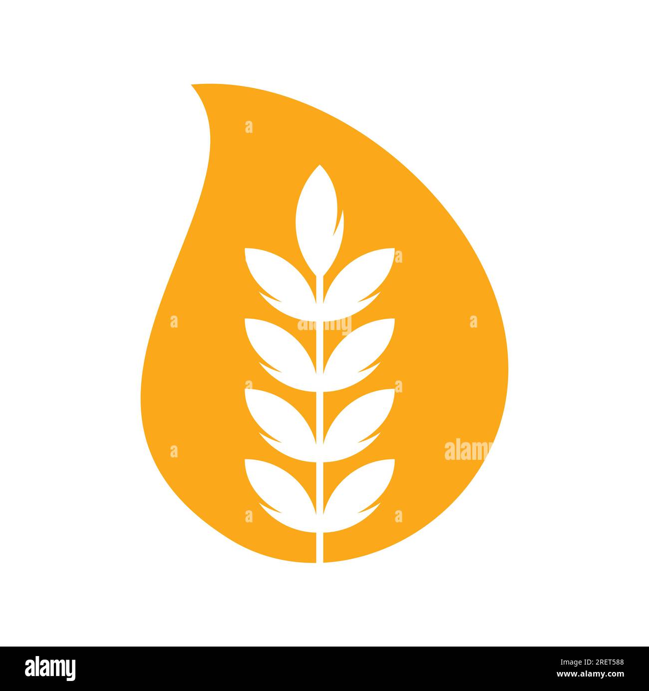 wheat grain drop shape vector logo design Stock Vector Image & Art - Alamy wheat grain drop shape vector logo design Stock Vector Image & Art - Alamy